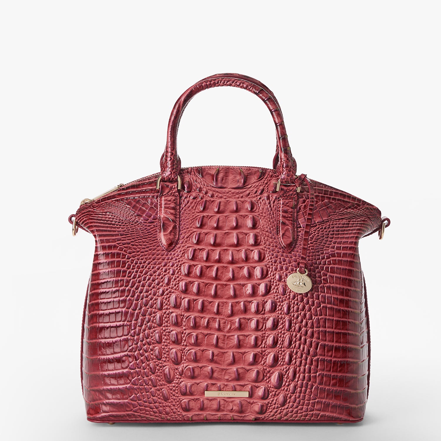Large Duxbury Satchel | Hill Garden Melbourne | BRAHMIN